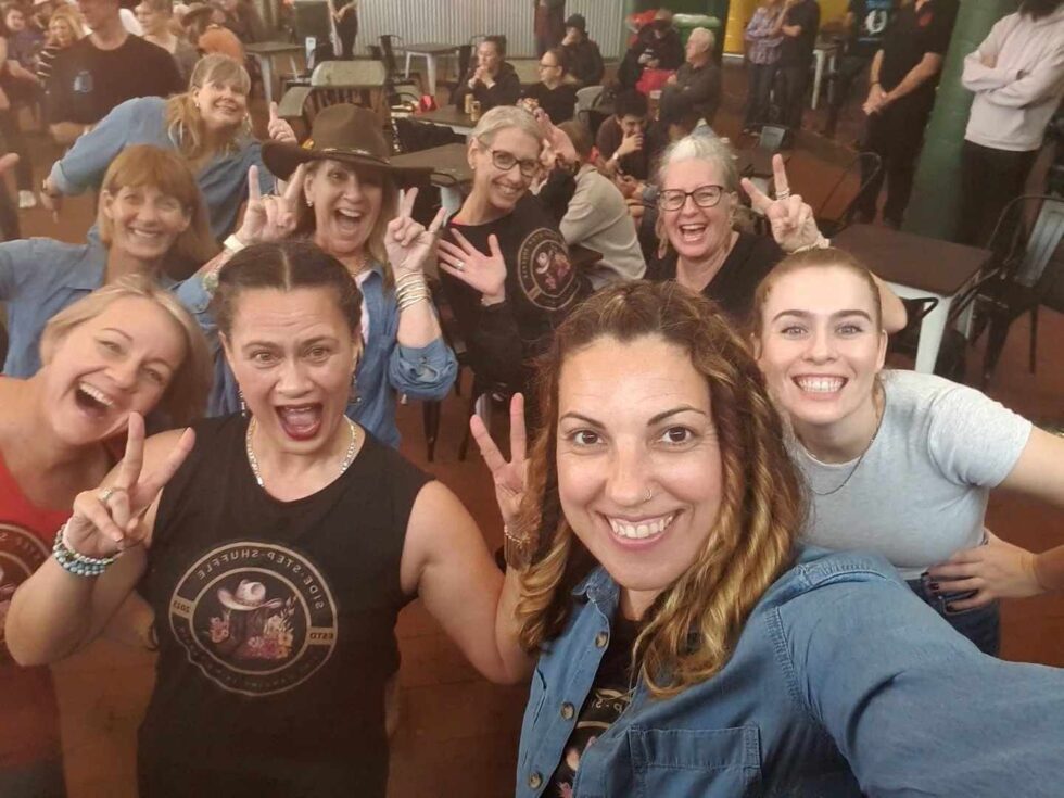 Side Step Shuffle Line Dancing | Beginners to Improvers Line Dancing ...